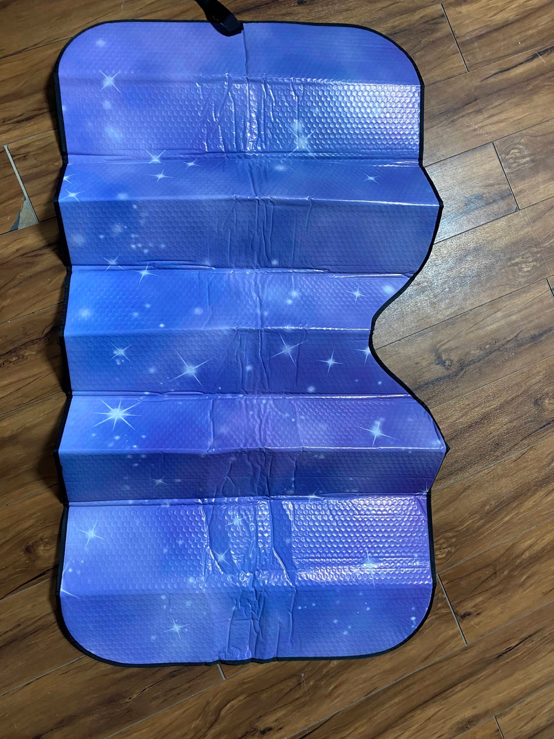 Blue Cosmic Sky Celestial Starry Sunshade for Windshield Goth Car ...