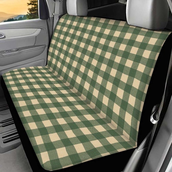 Plaid Car Seat Cover - Etsy