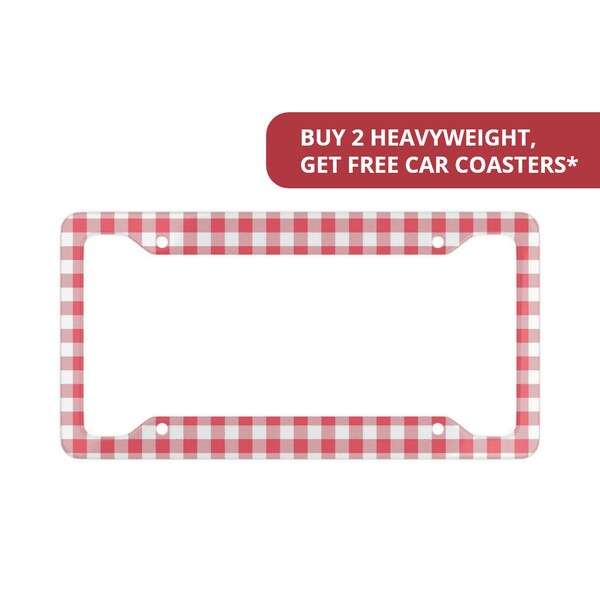 Gingham Plates - Etsy