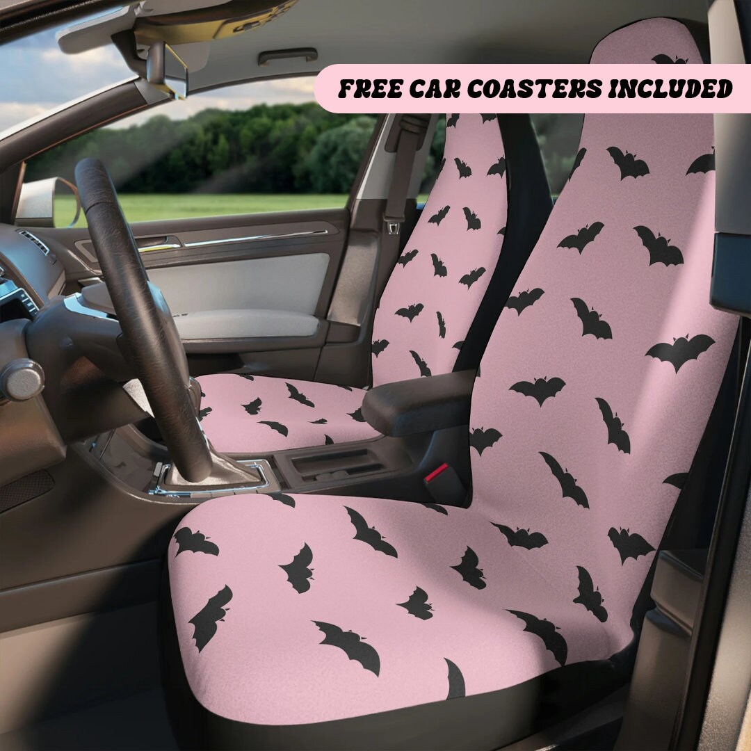 Kawaii Goth Emo Bats Front Back Set Car Seat Covers Set of 2 - Etsy