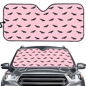 Kawaii Goth Emo Bats Front Back Set Back Seat Covers Aesthetic Car ...