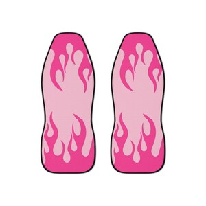 Flame Covers Set of 2 more Colors Vaporwave Aesthetic Car Decor Read ...