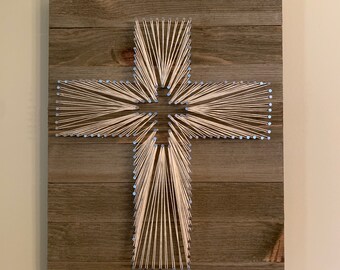 String Art Cross - Etsy