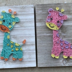 Giraffe String Art - Etsy