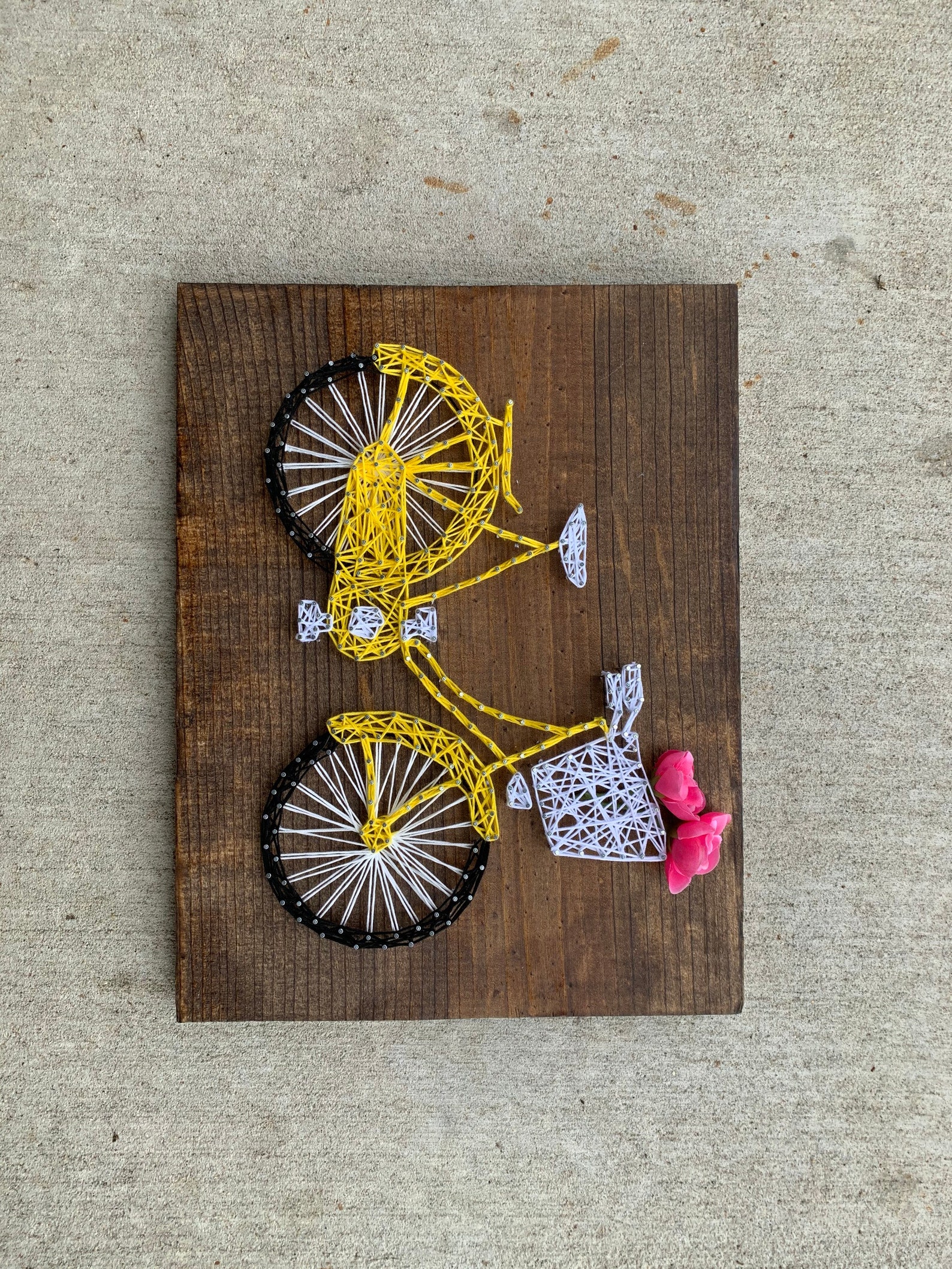 Bike String Art | Etsy