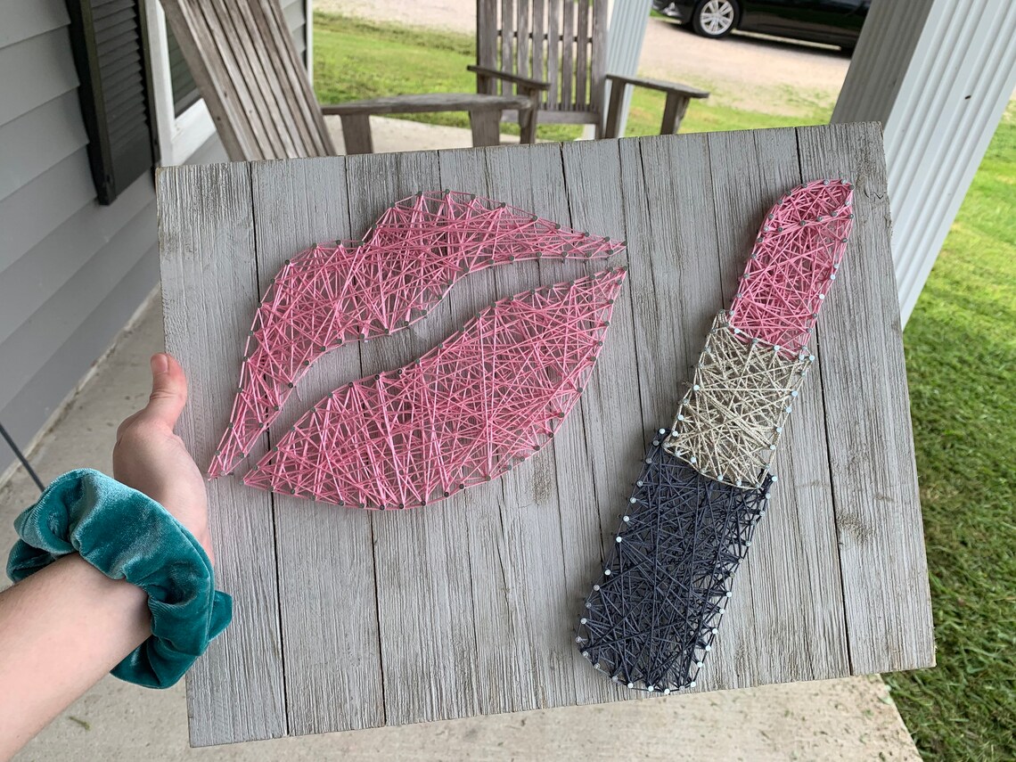 Makeup String Art - Etsy