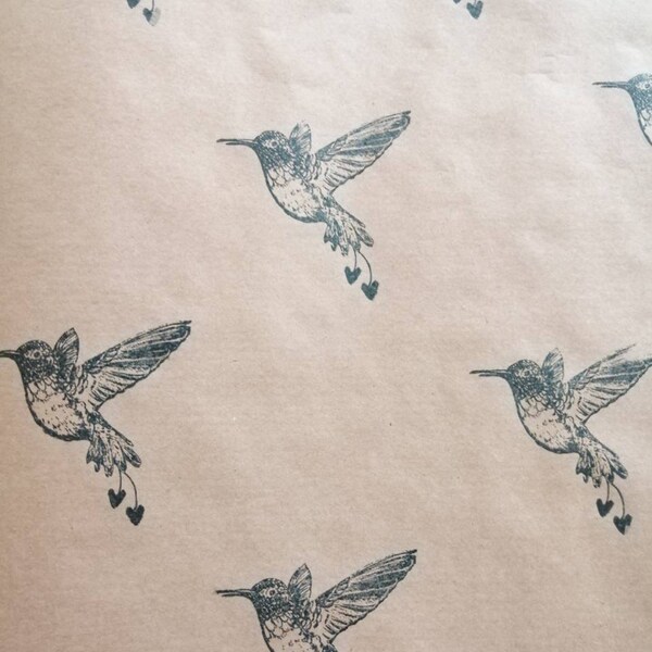 Bird Wrapping Paper - Etsy