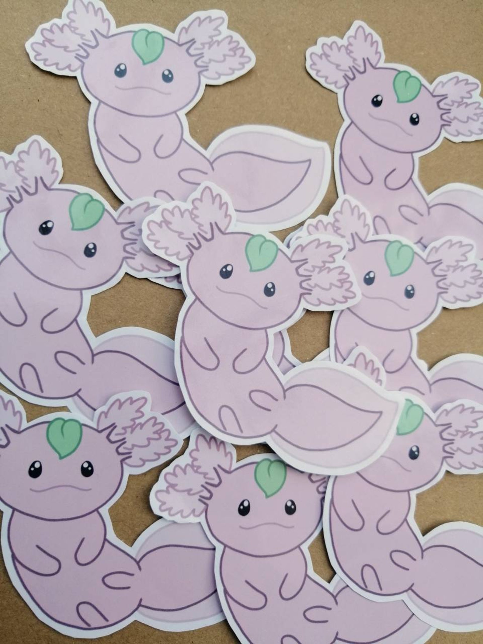 Cute Axolotl Stickers Axolotl Gifts for Her Axolotl Laptop - Etsy