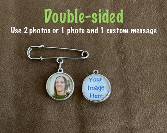Double Sided Pin | Etsy