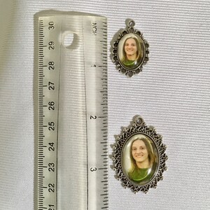 Personalized Memorial Photo Pin, Graduation Photo Charm, Graduation Pin ...