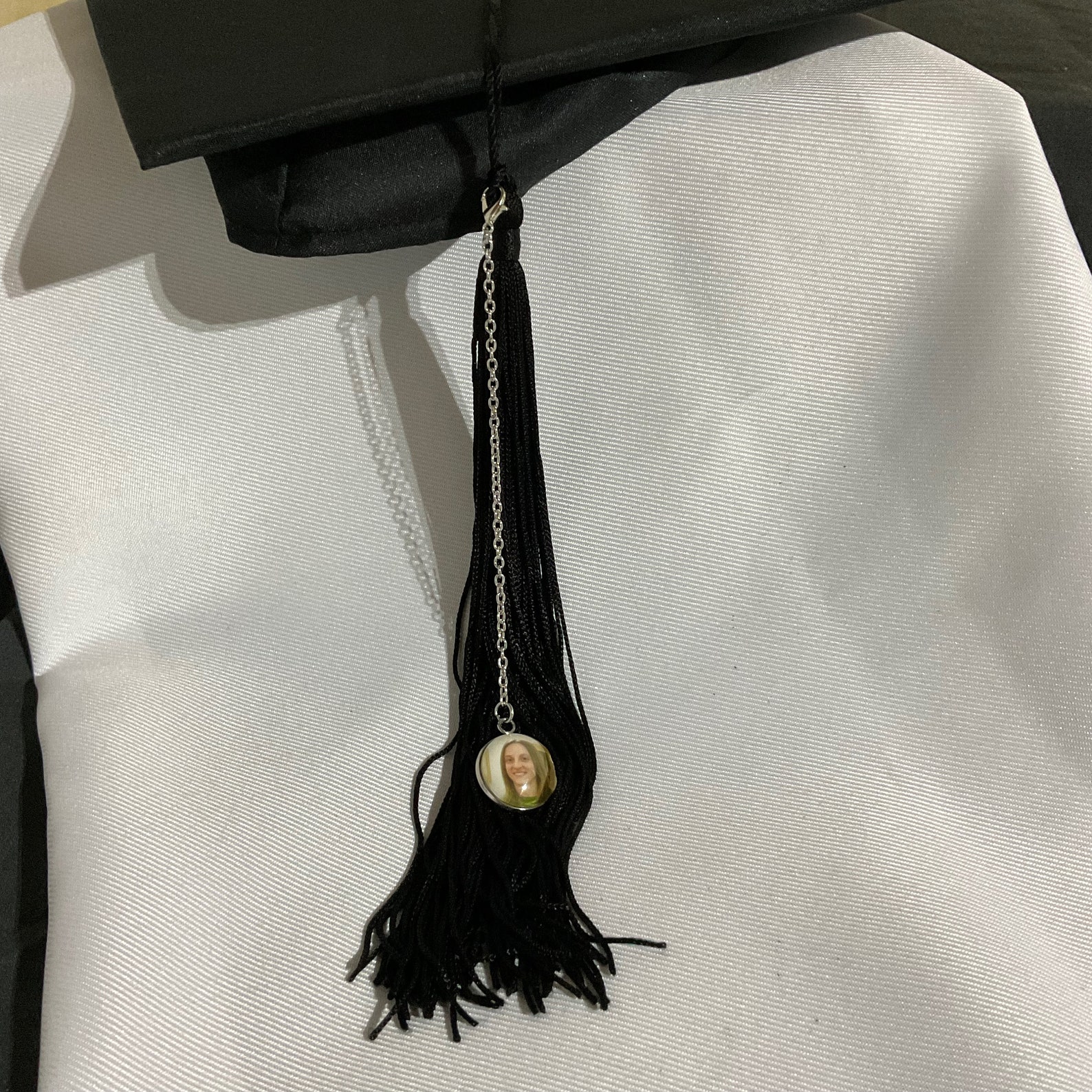 Graduation Cap Photo Charm, Graduation Gift Memory Chain, Tassel ...