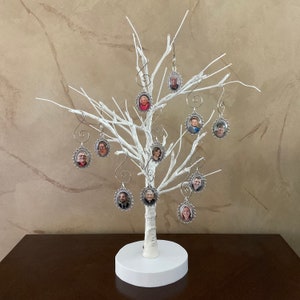 LED Memory Tree, Family Tree With Photos, Memorial Tree for Wedding ...