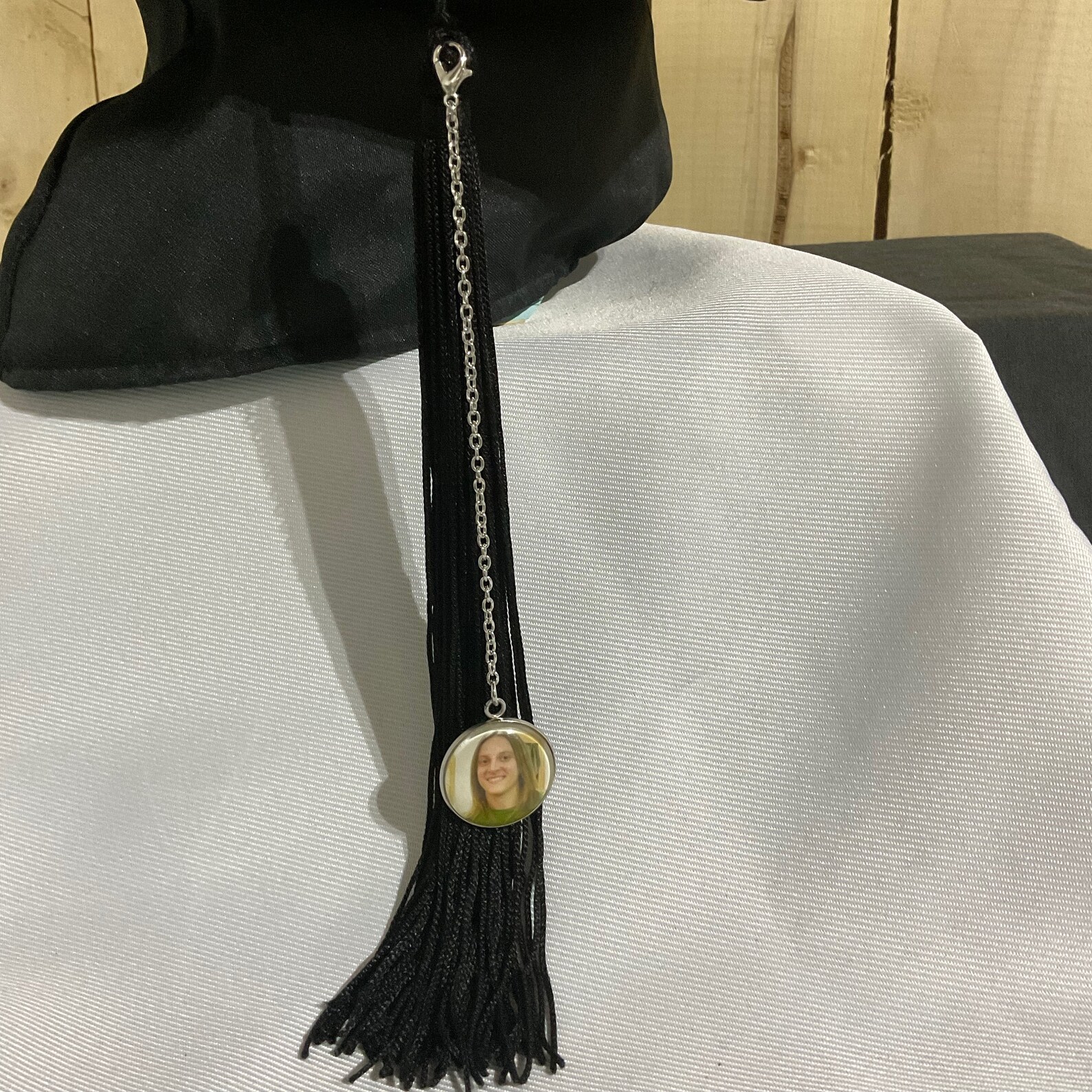 Graduation Cap Photo Charm, Graduation Gift Memory Chain, Tassel ...