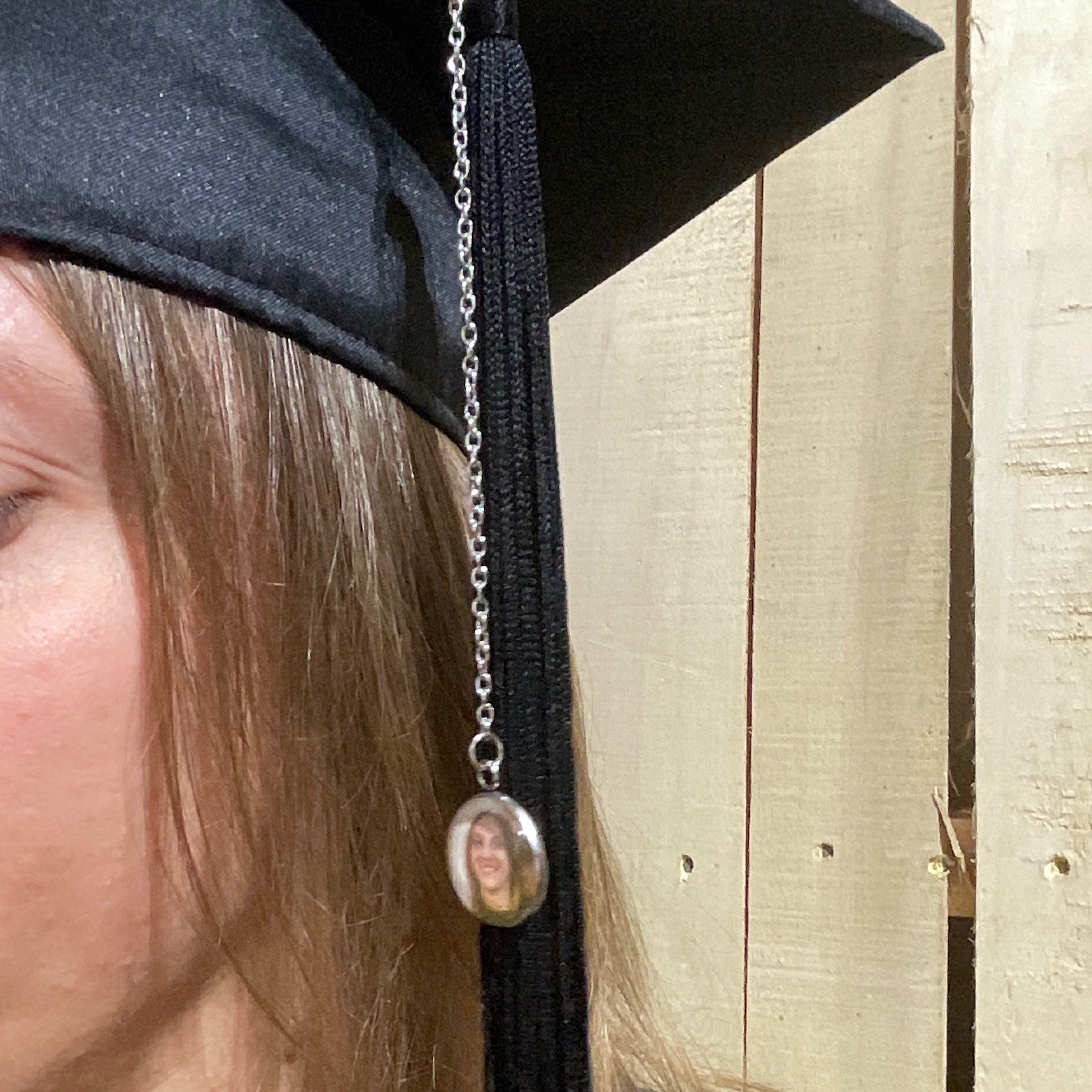 Graduation Cap Photo Charm, Graduation Gift Memory Chain, Tassel ...