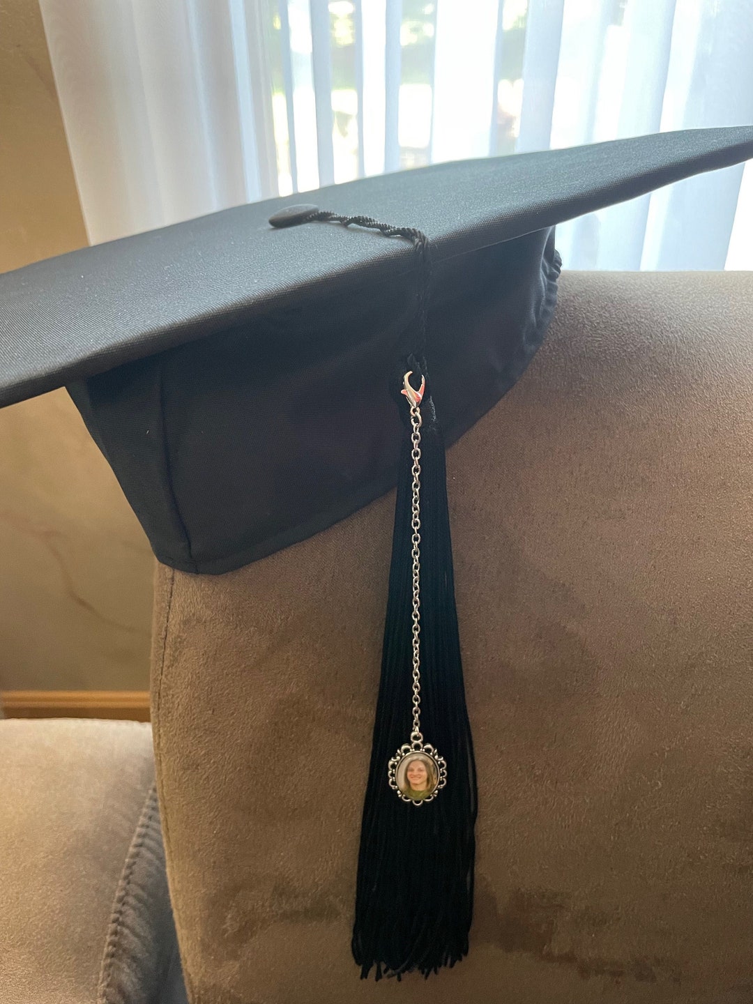 Graduation Cap Photo Charm, Graduation Gift Memory Chain, Tassel ...