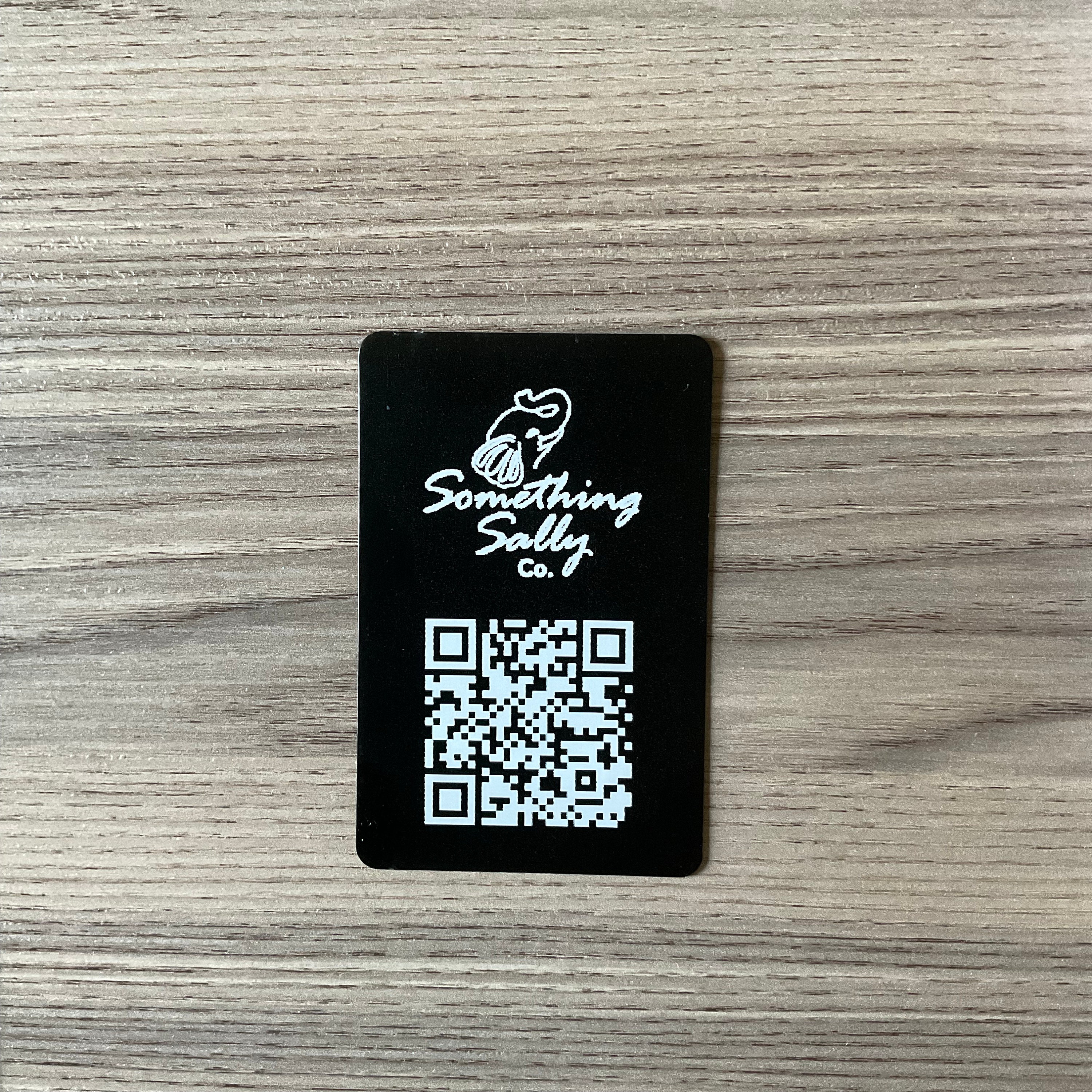 Metal Digital Business Card, Custom Metal Engraved Business Card, Smart ...