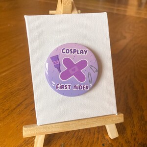 Cosplayer Convention Metal Pin Back Badges/buttons Set of 9 - Etsy