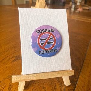 Cosplayer Convention Metal Pin Back Badges/buttons Set of 9 - Etsy