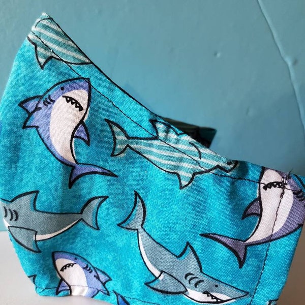 Shark Face Mask - Etsy