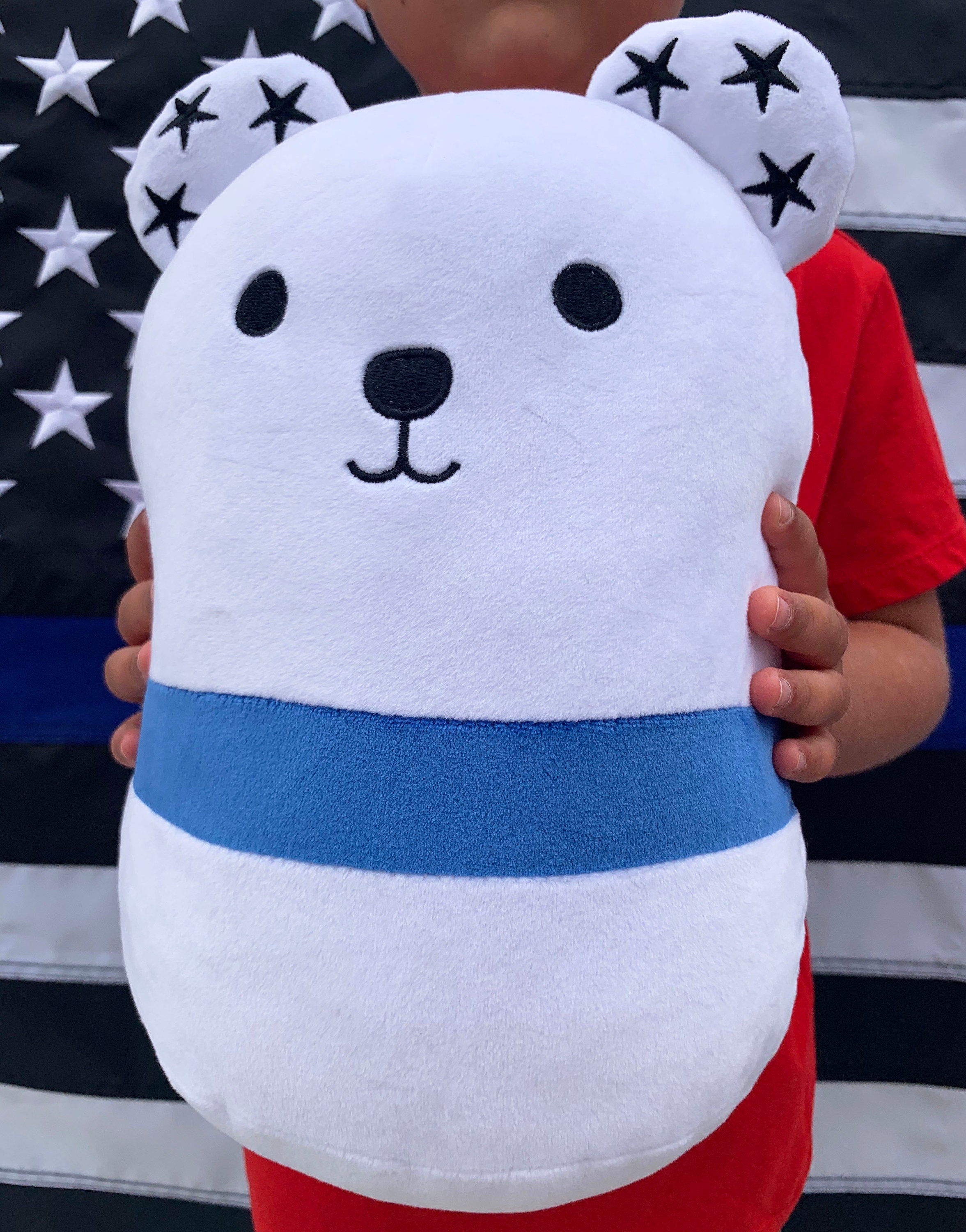 Peacemaker Pals White Thin Blue Line Bear 10 Law - Etsy