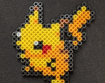 Pikachu Perler - Etsy