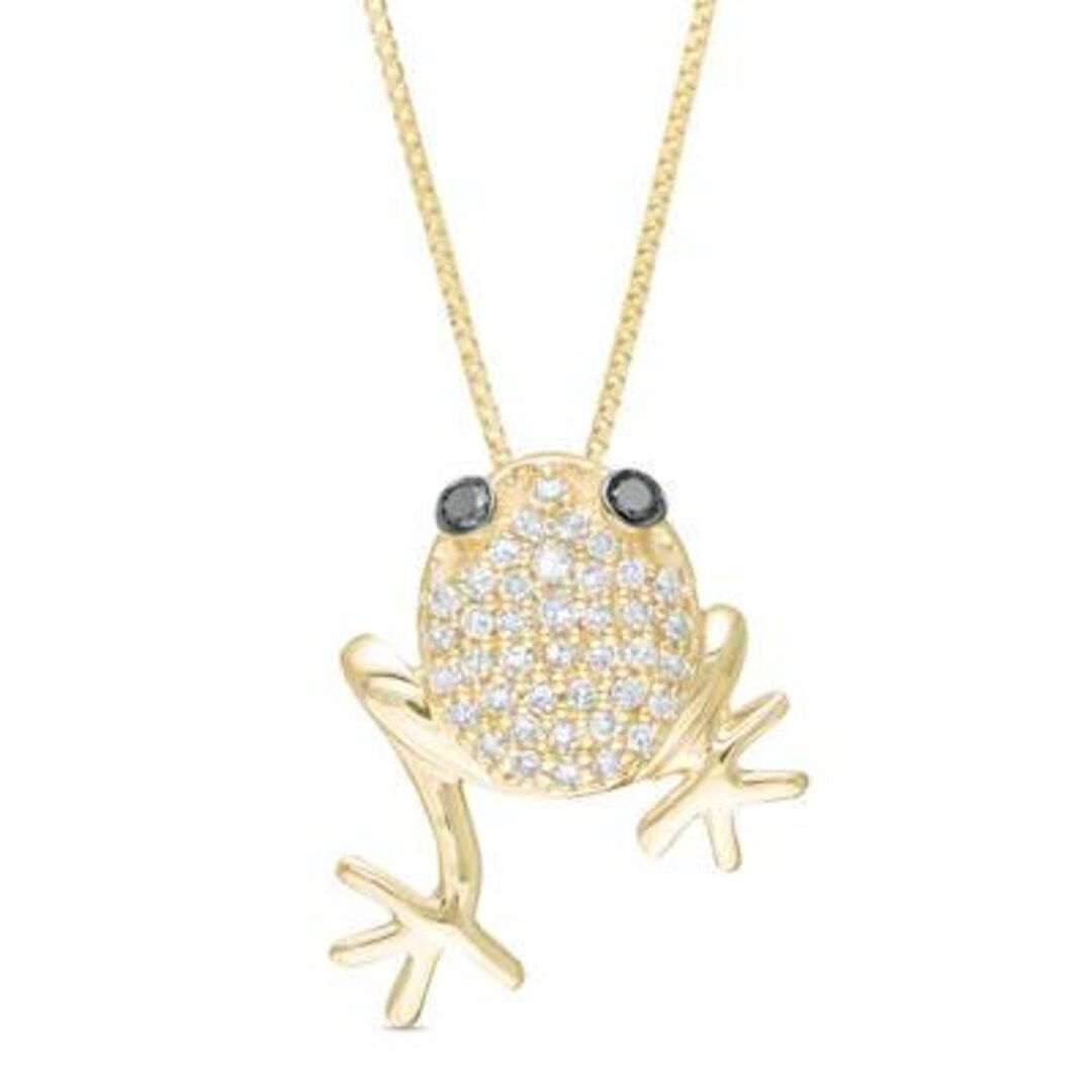 Frog Necklace 14k Gold Frog Necklace Animals Lover Gifts Animals ...