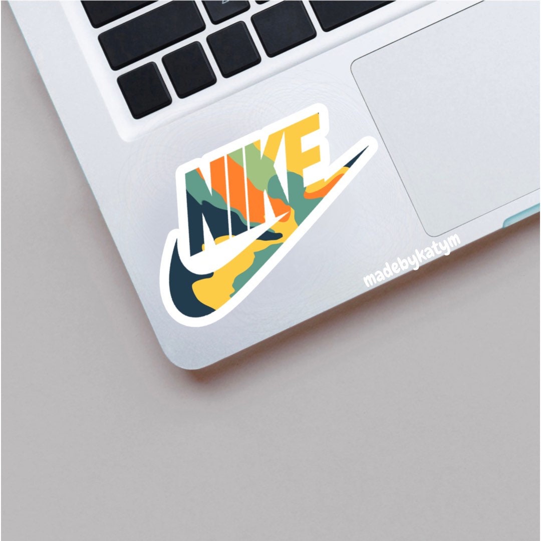 Nike Stickers Nike Swoosh Stickers Vinyl Decal Gift | Etsy