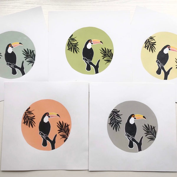 Toucan Art Print - Etsy UK
