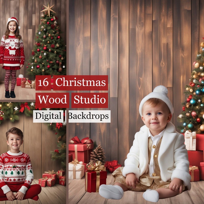 Christmas Photo Backdrop - Etsy