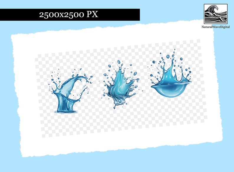 20 PNG Water Splash Clipart,water Splash Overlays,clipart Overlays ...