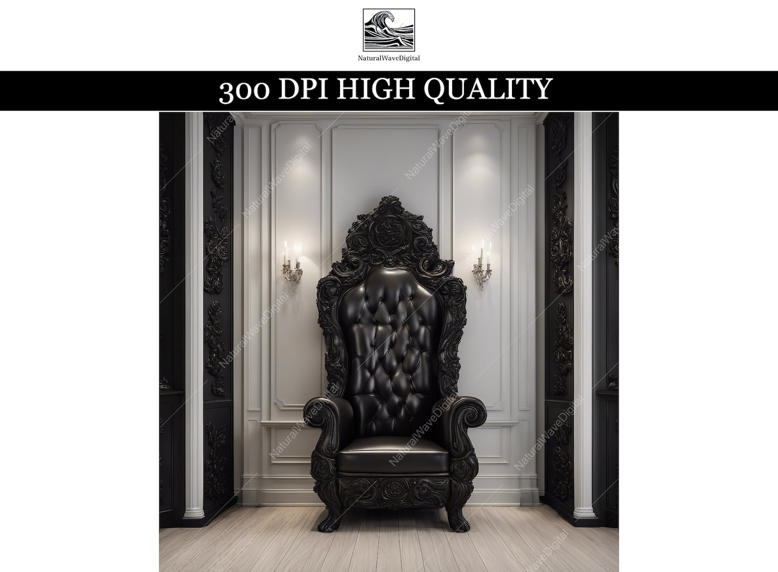 35 Luxury Elegant Throne Backdrops, Black Luxury Digital Backdrops ...