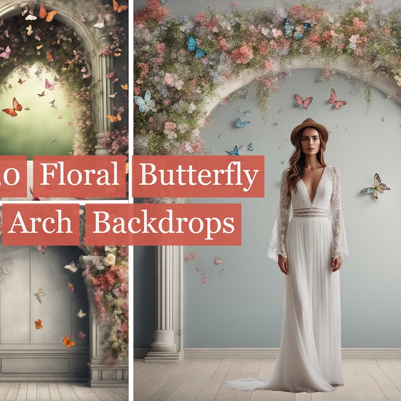Butterfly Backdrop - Etsy