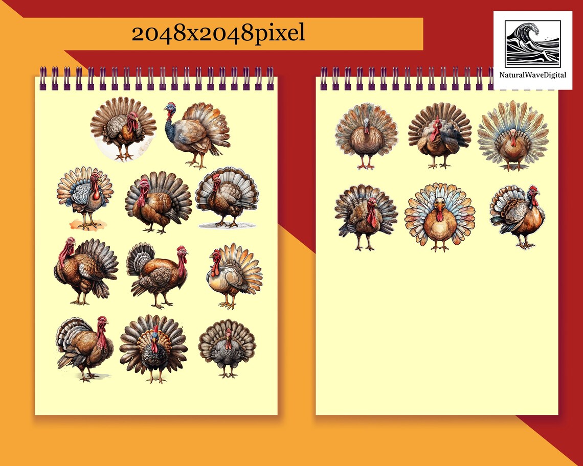 35 Turkey Clipart , Turkey Digital Clipart , Thanksgiving Clipart ...