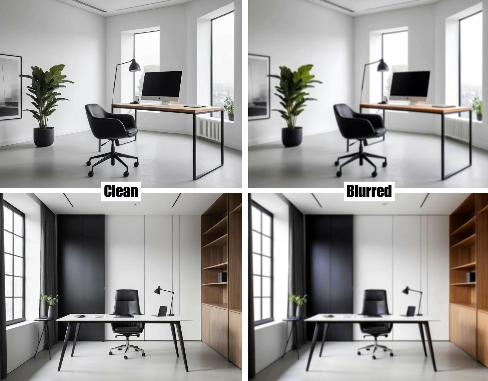 50x Minimal Office Room Backdrops,blurred Business Headshot Overlays ...