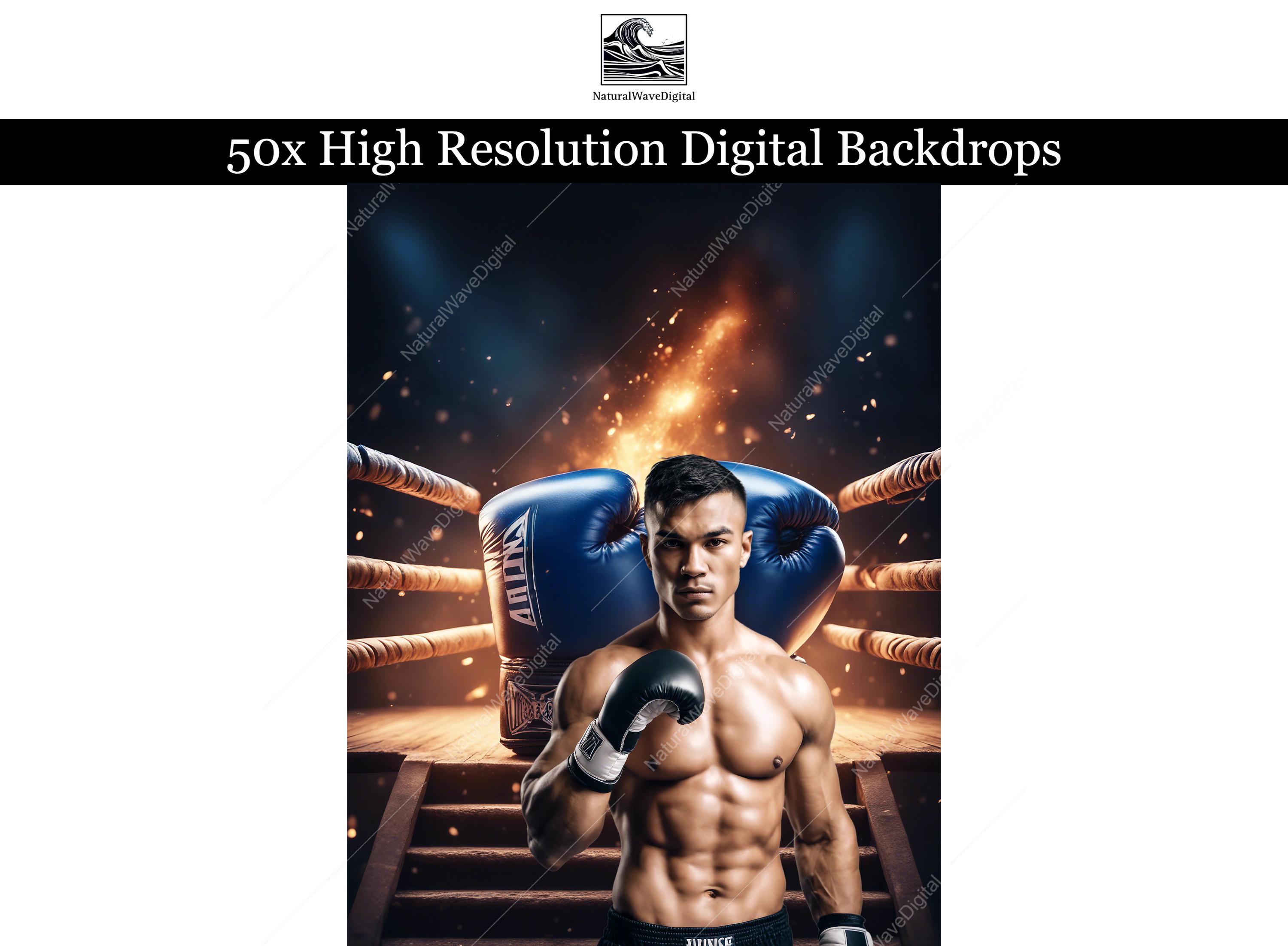 50 Crazy Boxing Glove Backdrops,boxing Poster Digital Backdrops,sports ...