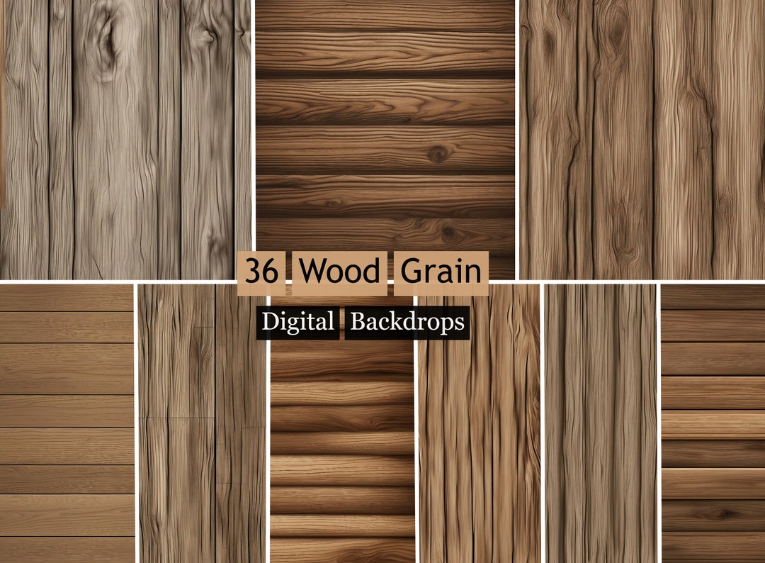 30 Wood Grain Backdrops ,wooden Backgrounds , Wood Digital Backdrop ...