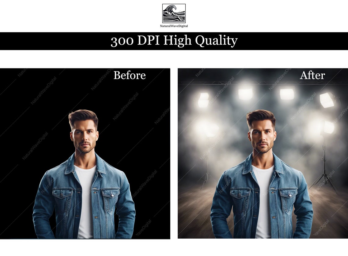 14 Fog Spotlight Scene Backdrop, Spotlight Overlays, Studio Photography ...