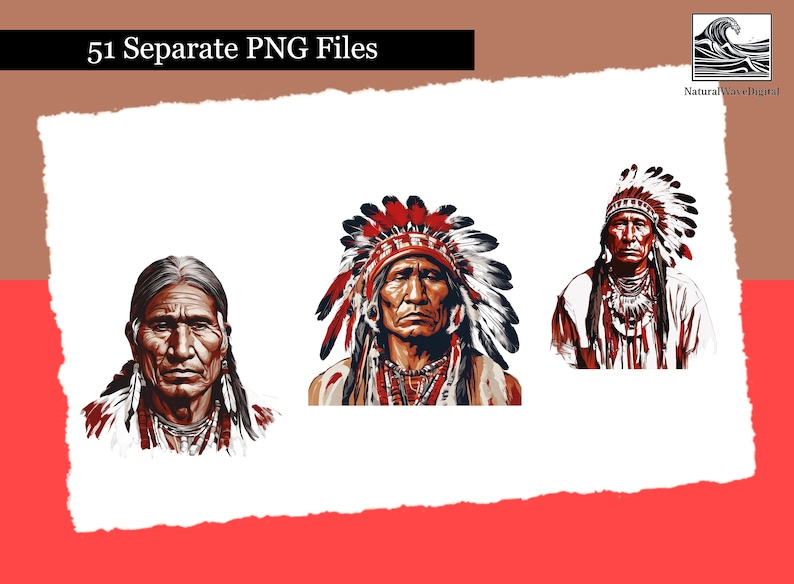 51 Native American Man Clipart, Western Native Indigenous Clipart ...