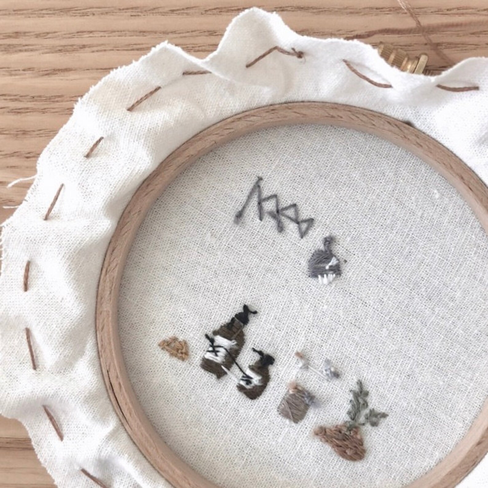 Hoop Art Wall Decor DIY Printable PDF Pattern Video | Etsy