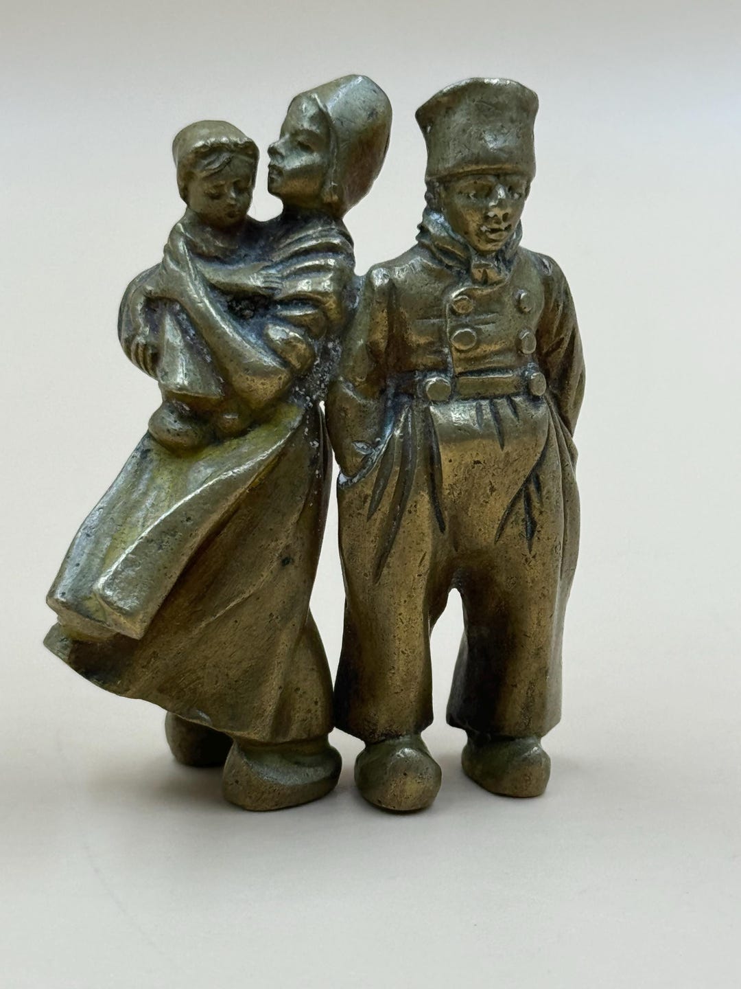 Miniature Austrian Bronze Composition dutch Family - Etsy