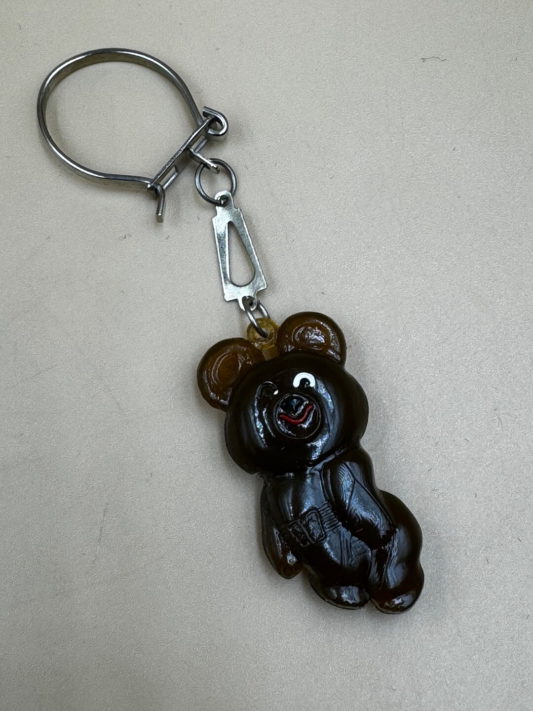 Vintage, Souvenir Keychain olympic Bear. Olympics 1980. USSR. - Etsy