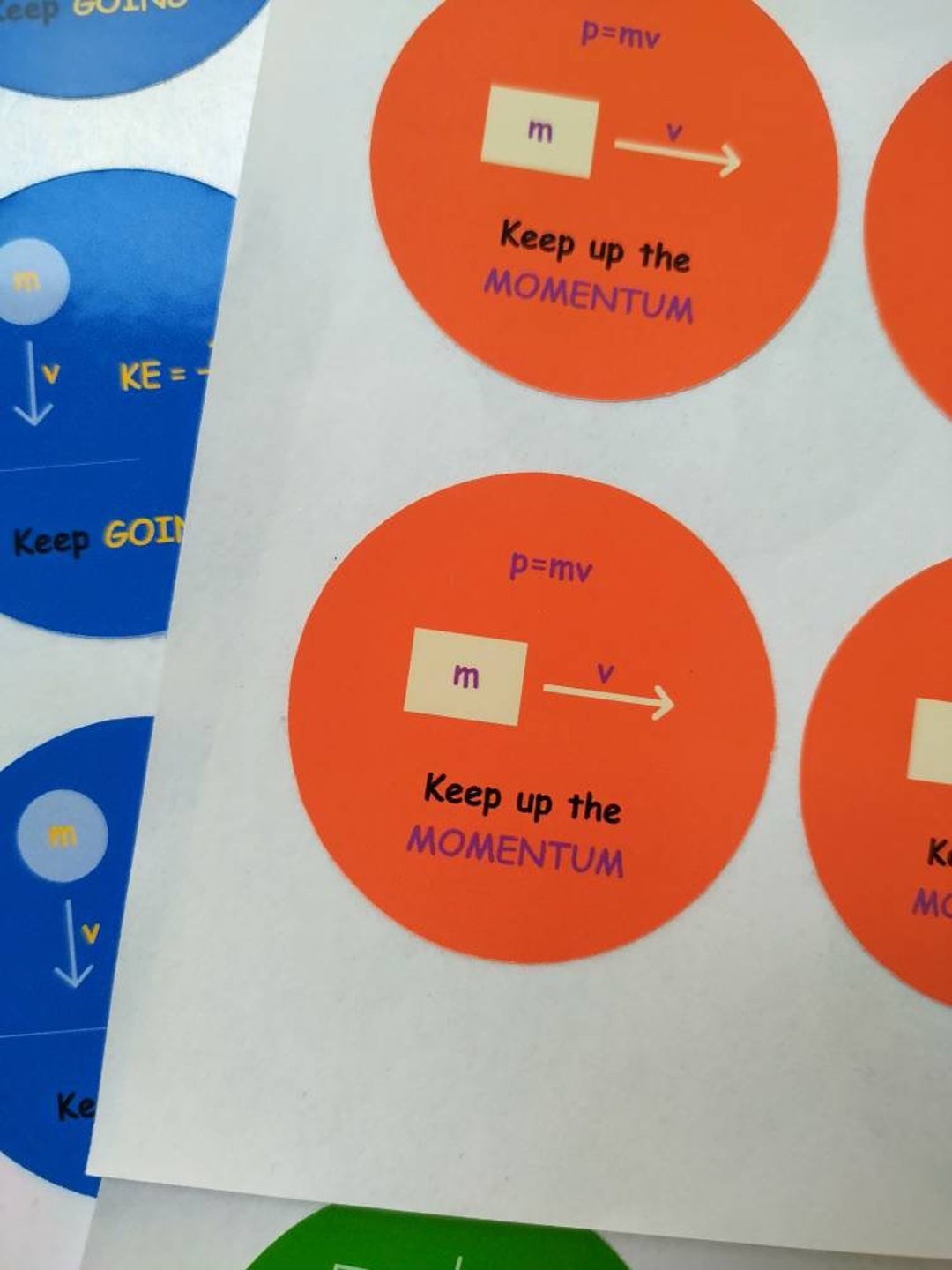 GCSE Physics Stickers for Charity - Etsy UK