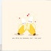 Two Peas in a Pod Card Food Pun Card, Funny Kawaii Card, Punny ...