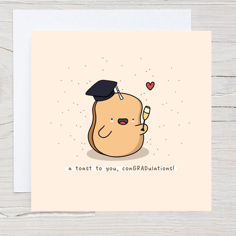 Pun Graduation Card - Etsy