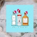 Alcohol Themed Christmas Card - Christmas Spirit Card, Gin, Vodka, Rum ...