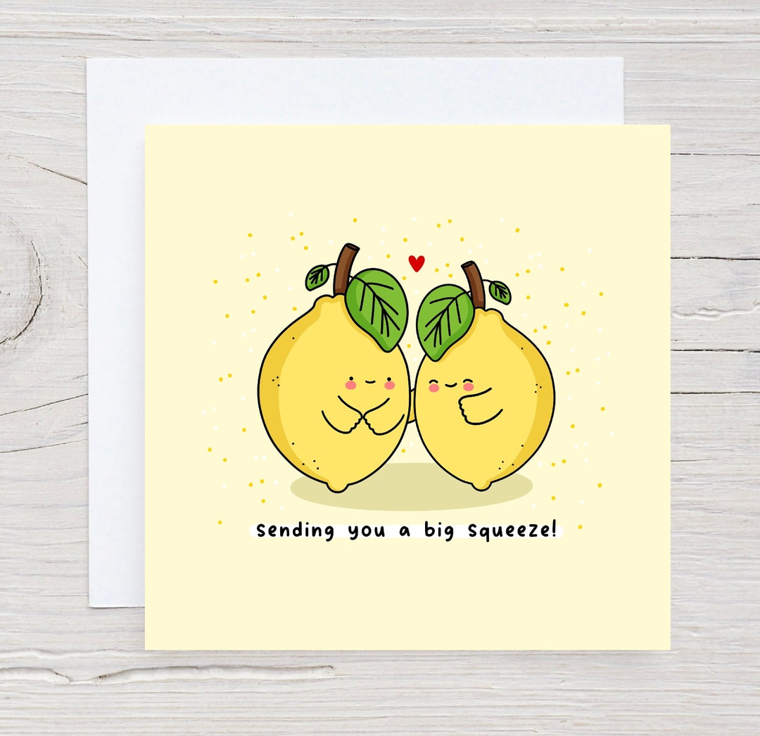 Sending You a Big Squeeze - Thinking of You, Hug in a Card ...