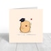 A Toast to You Funny Graduation Card, Kawaii Graduation Card ...
