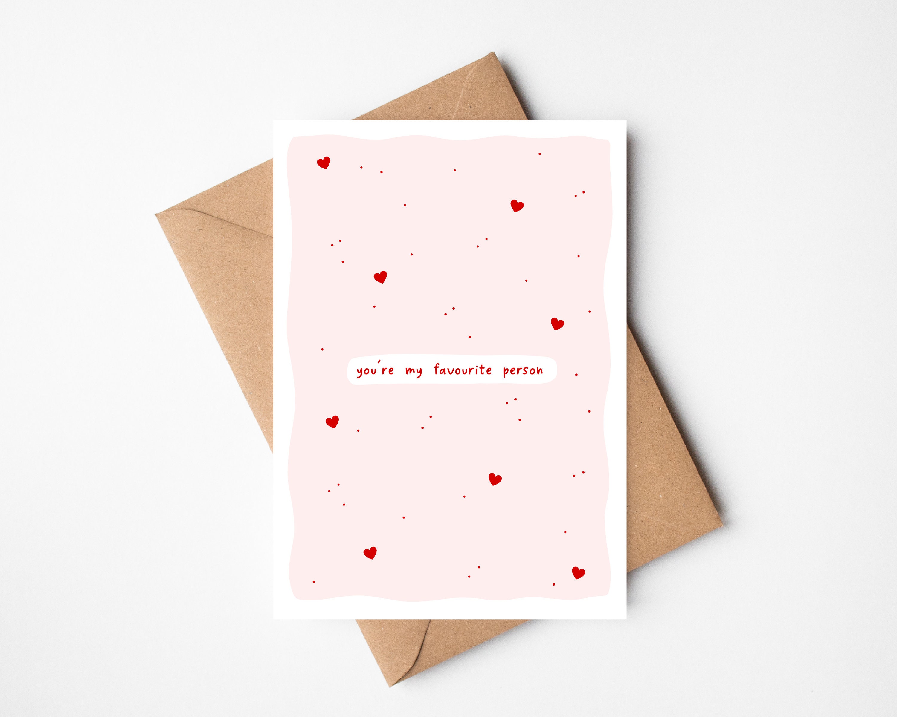 Youre More Favourite Person Card Cute Anniversary Card - Etsy