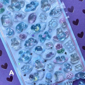 Bon Bon Drop 3D Stickers: Animal, Ghost & Bunny - Scrapbooking ...