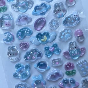 Bon Bon Drop 3D Stickers: Animal, Ghost & Bunny - Scrapbooking ...